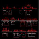 35.Beds top view and front view AutoCAD blocks free download - Free Cad ...