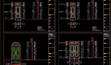 126.Carved cad block free dwg