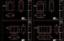 610. Free Download CAD Details for Bridge Columns and Plinth Beams