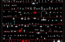 9.Electric Lighting Symbols CAD Blocks
