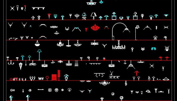 40.Electrical Lighting Cad Blocks free download - Free Cad Blocks ...