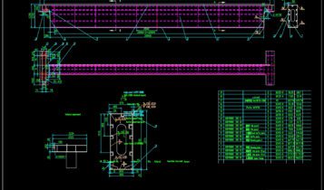 234. The CAD layout drawing of various types of beds for the Spa