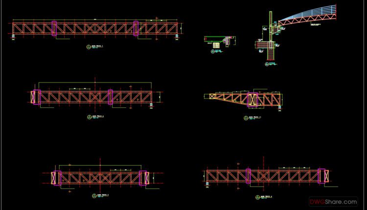 56.Steel Structure CAD drawings downloadable in dwg files - Free Cad ...