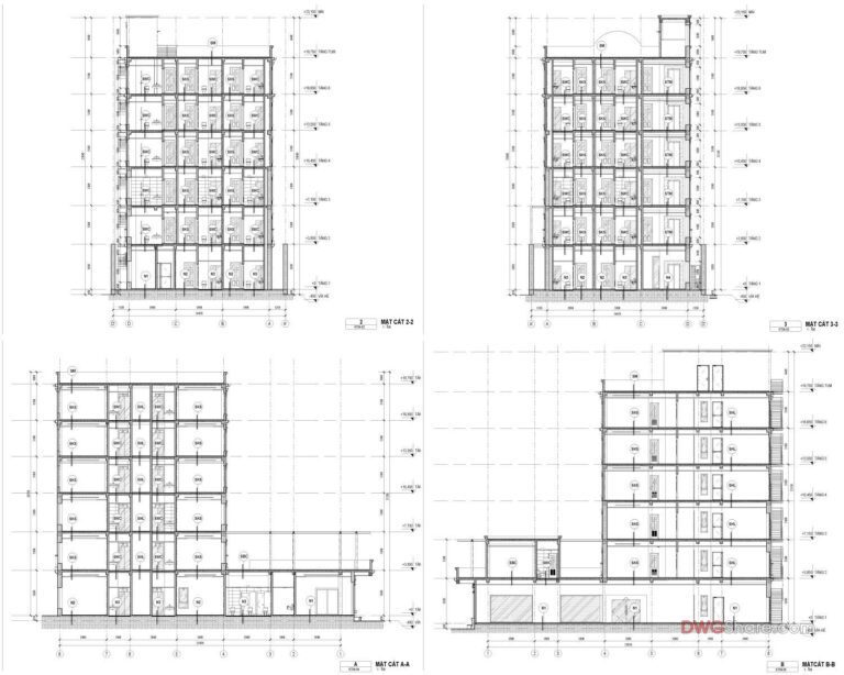 6 Floors Luxury Hotel Full File PDF 12.3x26.7m