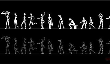 44.Design standards for disabled people free AutoCAD drawings