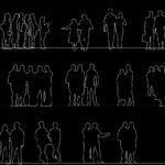 64.Blocks of different people free AutoCAD - Free Cad Blocks, download ...