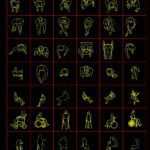 67.Blocks Of Different People Free AutoCAD - Free Cad Blocks, download ...