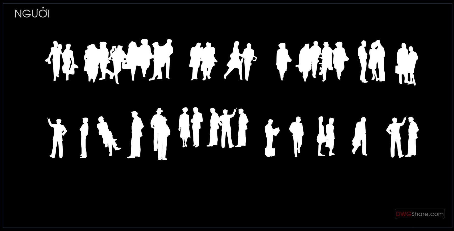 68.People dwg CAD blocks free download