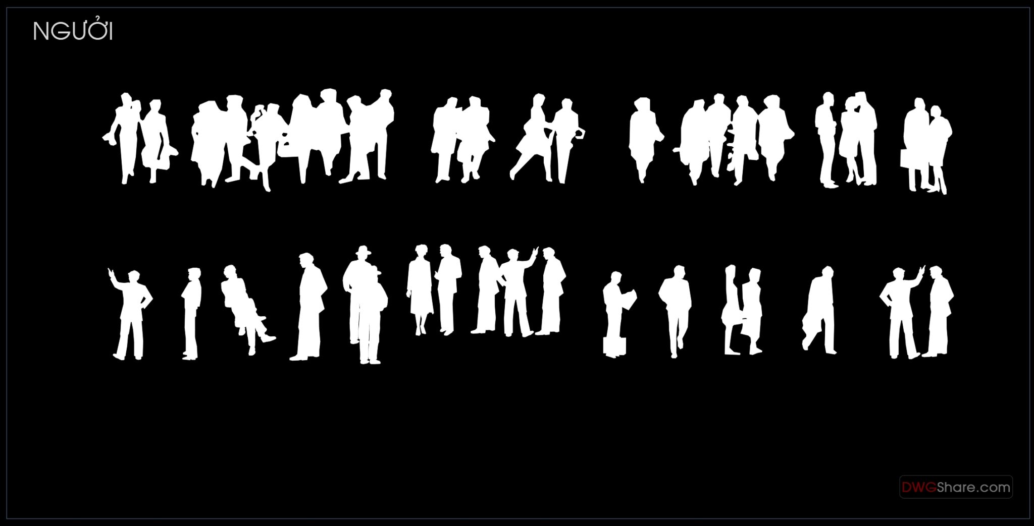 68.People dwg CAD blocks free download