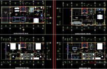 82.Autocad Drawings Of Compound Wall Layout And Details For Download
