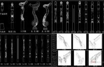 847. Free CAD Drawing of Double-Layer Window – Glass & uPVC Louver Design
