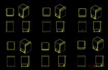 549. Free Detailed CAD Drawing - Steel and Glass Canopy Structure