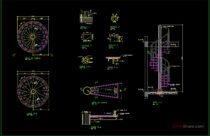 6.Factory Canopy Elevation and Sections Details CAD