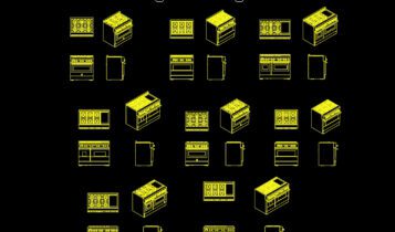Kitchen appliance Archives - Free Cad Blocks, download DWG models for ...