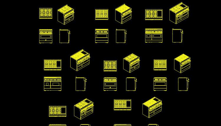 Kitchen Archives - Free download website of Autocad Blocks for Designer