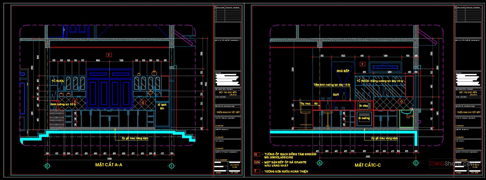 83.House kitchen cabinet cad drawing details dwg file