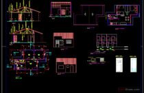 19.Siamese Connection Cad Blocks