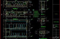 Autocad Drawing Of Plans Air Control Tower For Download