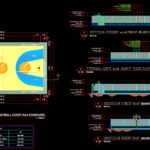 Autocad drawings of Basketball Court For Free Download - Free Cad ...