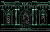 286. Free download of detailed CAD drawings of the entrance lobby for a ...