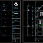 Modern 3-Story House Project AutoCAD File Free Download - Free Cad Blocks, download DWG models ...