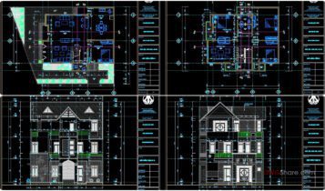 255 Autocad Colors blocks in AutoCAD free download