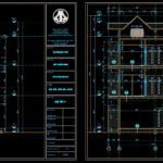 Modern 3-Story House Project AutoCAD File Free Download - Free Cad Blocks, download DWG models ...