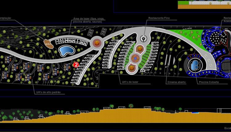 Resort - Project 8th Period - Morning Special AutoCAD File DWG - Free ...