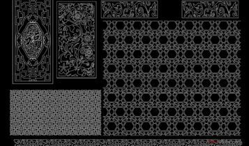 78.Flag Pole Elevation and Sections Details Autocad file