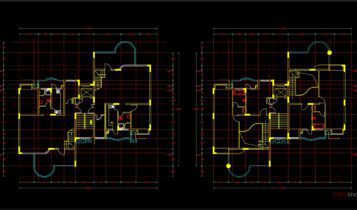High-rise building construction plans AutoCAD File Free Download