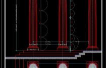 38.Electric Pole AutoCAD Blocks