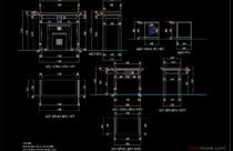 99.Shoe Storage Cabinet Cad Blocks free download