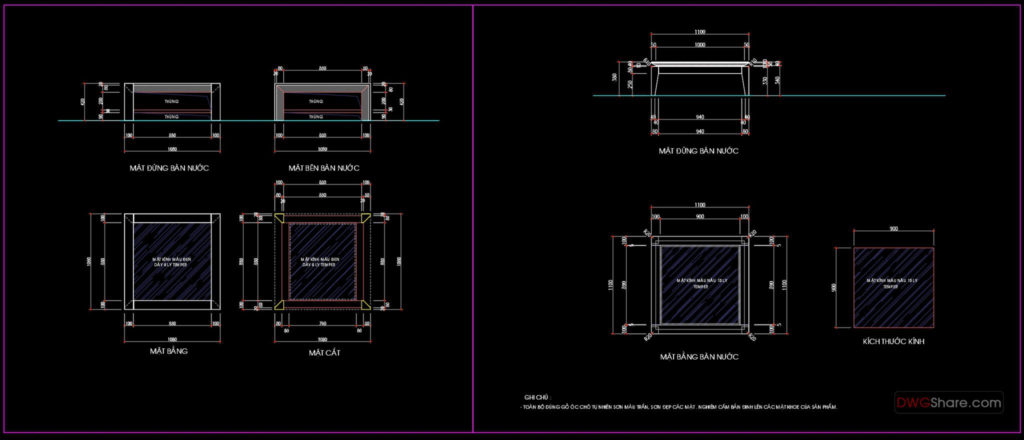 175.Walnut Tables Cad Blocks free download