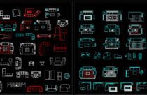 18.Security Camera AutoCAD Blocks