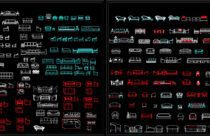 156.Flooring Tiles Layout Plan Free AutoCAD drawings