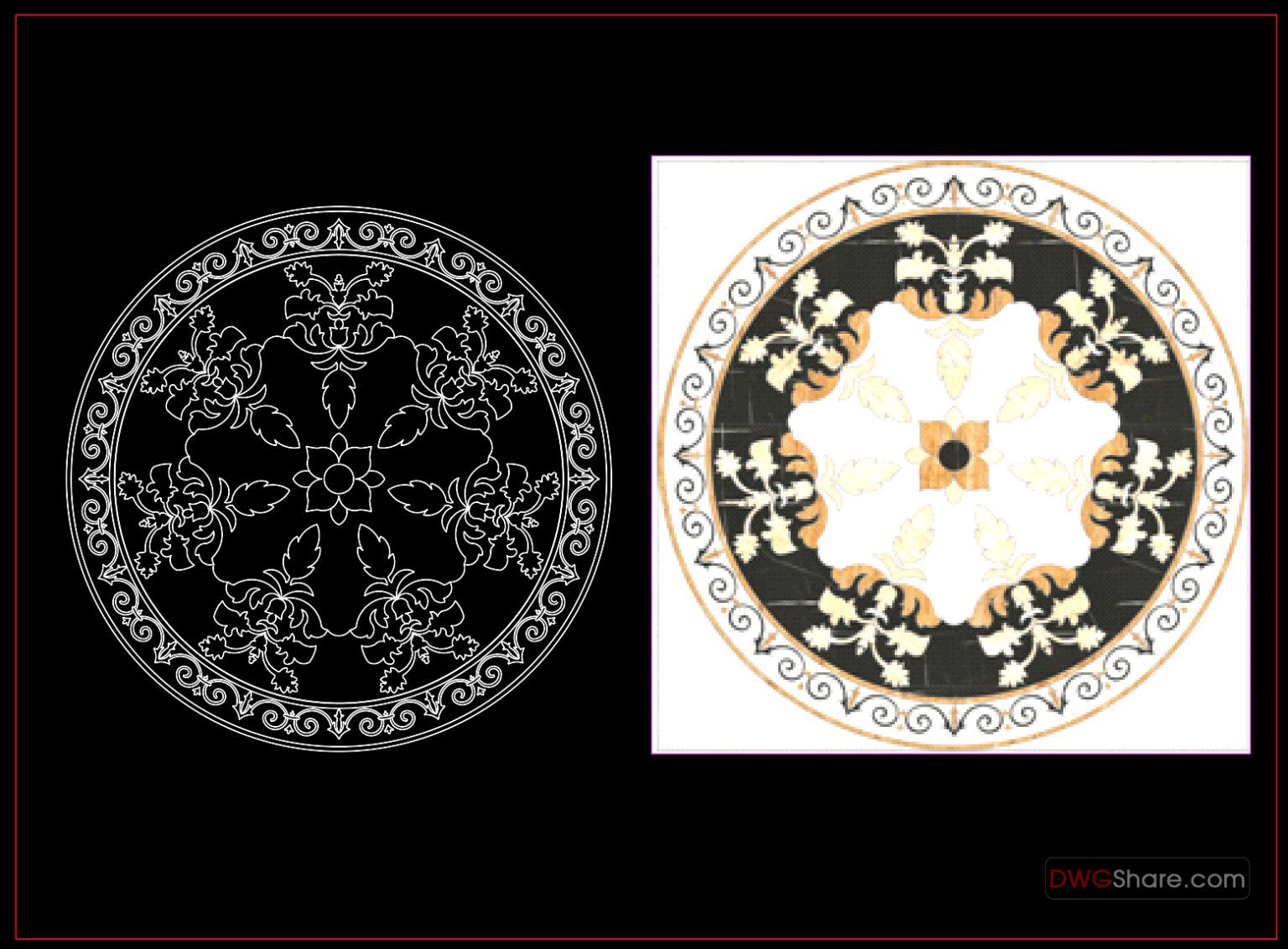 221. Paving Design CAD Blocks