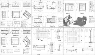 3-Story House A Complete Project PDF File 7.1×23m
