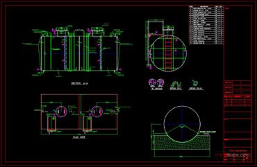 33.Free Download Of Fuel Tank and Fuel System Autocad Drawing DWG