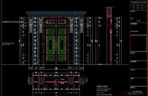 319. Door handle CAD Blocks Free Download