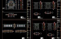 216. Free download of technical CAD drawings for the installation of ...