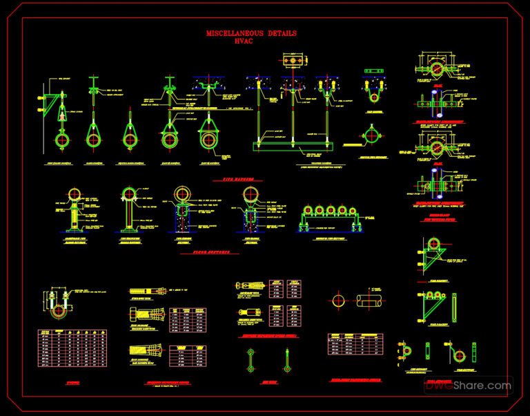 45.Miscellaneous details CAD Blocks free download
