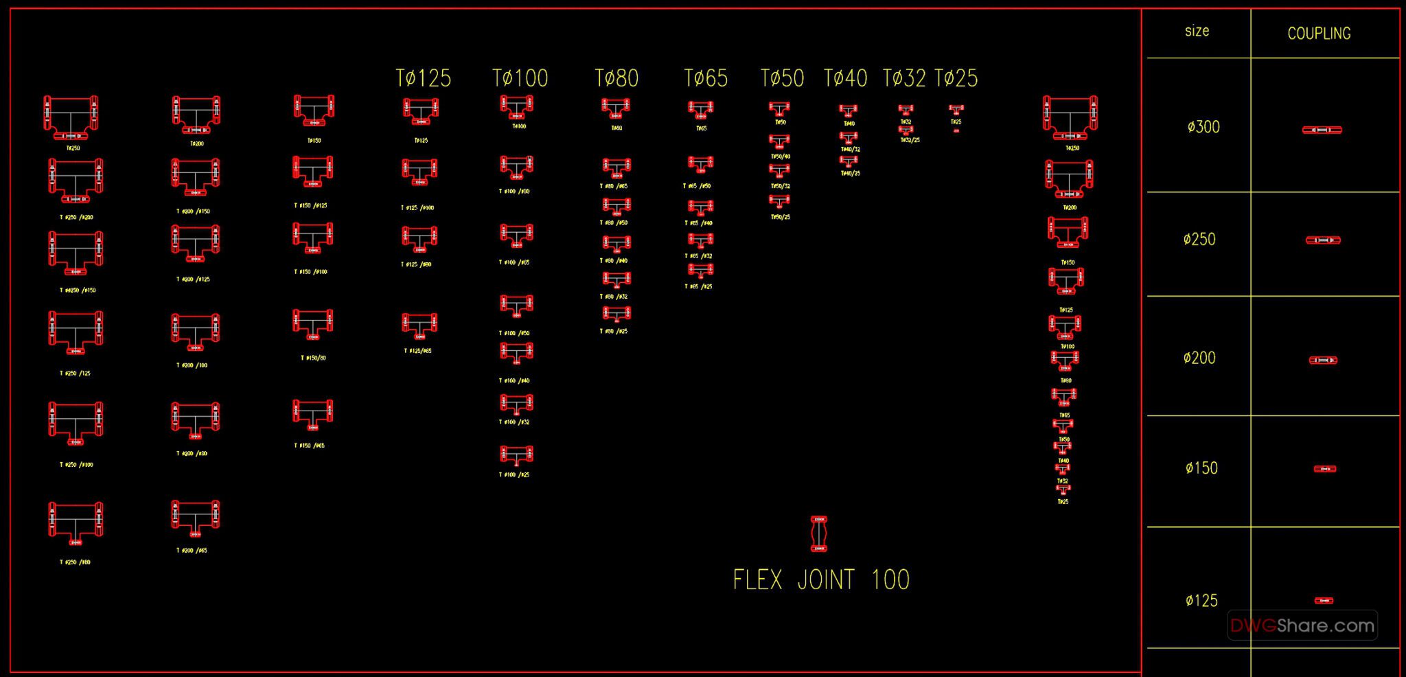 46.Fire fighting details CAD Blocks free download