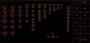 46.Fire fighting details CAD Blocks free download