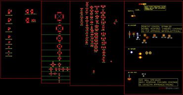 46.Fire fighting details CAD Blocks free download