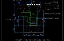 397. Free Download of Detailed CAD Drawing of Roof Drainage Gutter ...