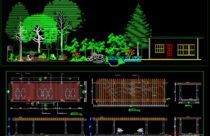 19.Wedding Hall Layout Plan and Elevations CAD