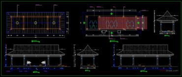 90.Autocad Drawings Of Rest huts For Download