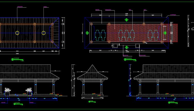 90.Autocad Drawings Of Rest huts For Download - Free Cad Blocks ...