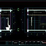 94.WC Layout Plan and elevations details AutoCAD drawing download (1 ...