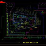 Autocad Drawing Of Car Station For Download - Free Cad Blocks, download ...
